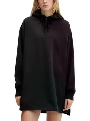 VANS Vans Fleece Dress With Drawstring Hood