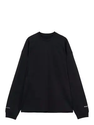 MASTERMIND WORLD Boxy-fit Logo-print T-shirt - Black