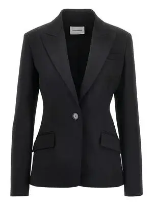 Andamane Bia Single-breasted Blazer - Black