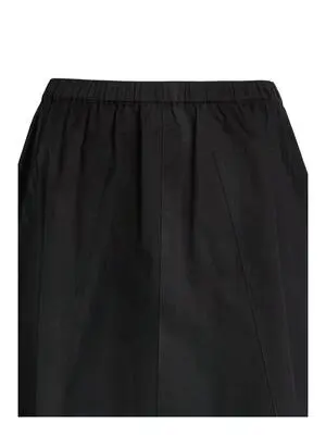 Vince Elasticated Waist Maxi Skirt - Black