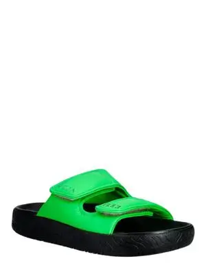VEJA Etna Bold Leather Sandals - Green