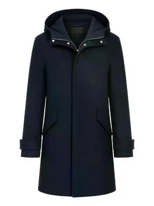 YVES SALOMON Yves Salomon Double-Sided Hooded Coat