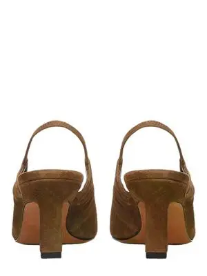 Vince Slingback Pumps - Brown