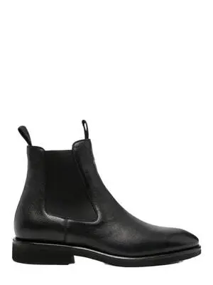 TOM FORD Leather Chelsea Boots - Black