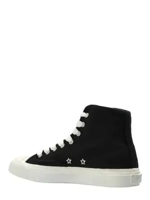 Kenzo Floral Embroidered High-top Sneakers - Black