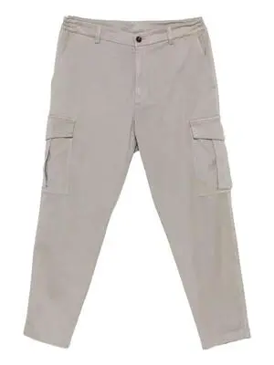 Eleventy Flap-pocket Trousers - Green