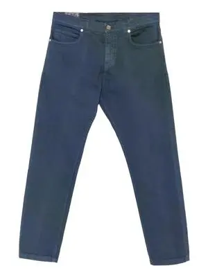 Eleventy Five-pocket Straight-leg Trousers - Blue