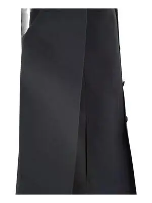JIL SANDER Deconstructed Recycled Polyester Jacket - Black