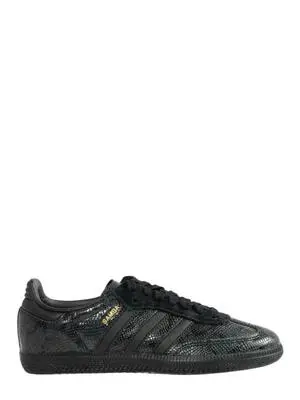 Adidas Samba Og Sneakers With Snakeskin Effect - Black
