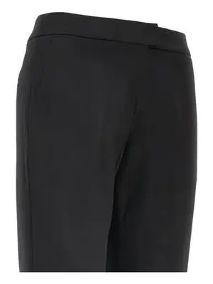 Andamane Tailored Straight-leg Trousers - Black