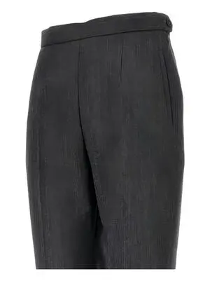 JIL SANDER Tailored Pinstripe Trousers - Grey