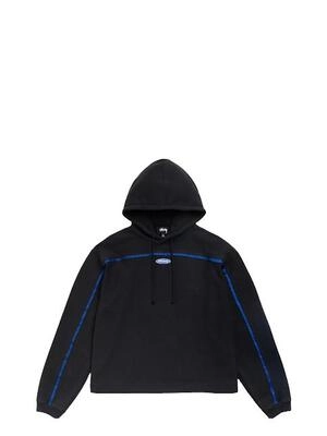 StÜssy Oval Pullover Hoodie - Black