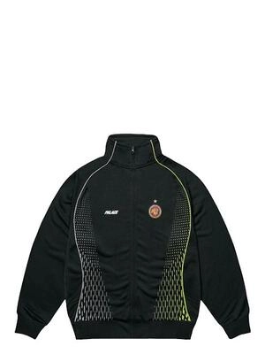 PALACE Pro Team Polyknit Funnel Jacket - Black