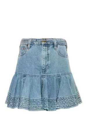 ZIMMERMANN ZIMMERMANN Indra Denim Mini Skirt