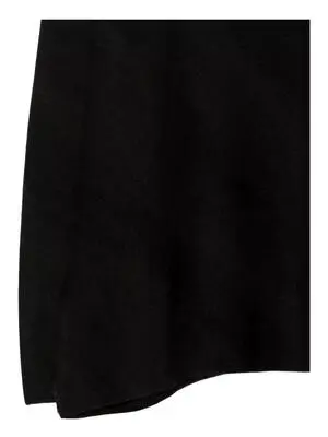 DANIELA GREGIS Fine-knit Drop-shoulder Knit - Black