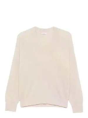 Brunello Cucinelli V-neck Sweater - Neutrals