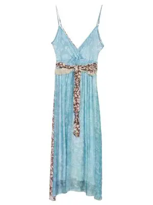 BIKINI MI.MA Paisley-print Fringed Maxi Dress - Bright