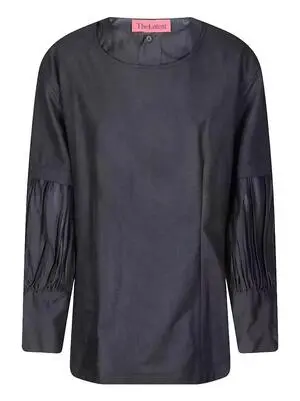 THELATEST Erin Balloon Sleeve Blouse - Black