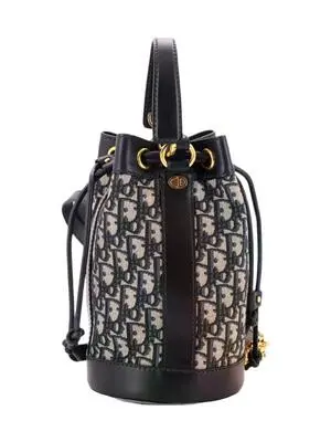 Dior Oblique Canvas Small Backpack - Blue
