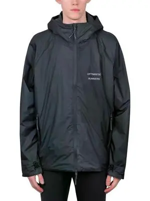 OPTIMISTIC RUNNERS Insulated Hooded Jacket - Grey