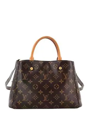 LOUIS VUITTON Monogram Canvas Bb Satchel - Brown