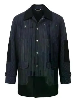 VALENTINO Valentino Garavani Pinstripe Panelled Coat