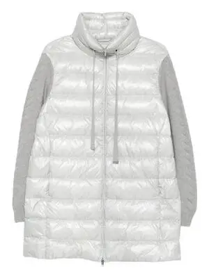 Herno Quilted Panelled Jacket - Grey