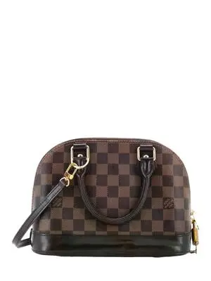 LOUIS VUITTON Alma Handbag Damier Bb Shoulder Bag - Brown