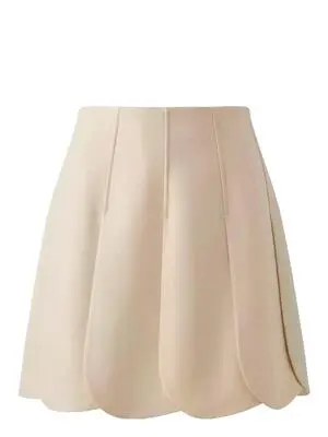 Valentino Garavani A-line Mini Skirt - Neutrals