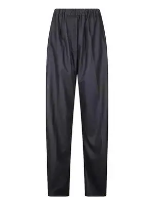 THELATEST Dora Elasticated-waistband Palazzo Pants - Black