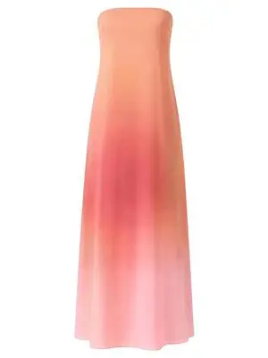BAOBAB Nara Strapless Ombré Maxi Dress - Orange