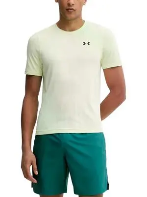 Under Armour Vanish Elite Seamless Logo-print Short-sleeve T-shirt - Green