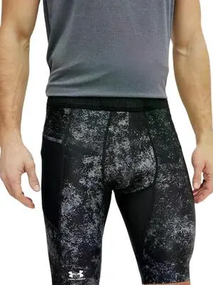 Under Armour Heatgear Iso-chill Printed Shorts - Black