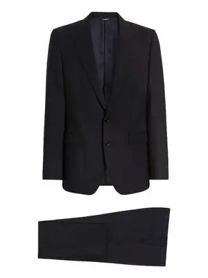 Dolce & Gabbana Peak-lapel Single-breasted Suit - Blue