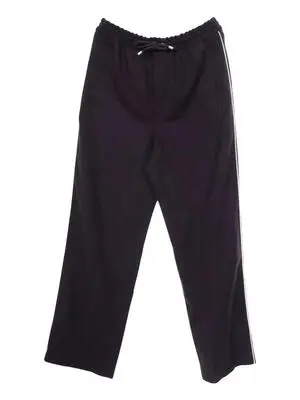 Loewe 2010s Anagram Drawstring Track Pants - Black
