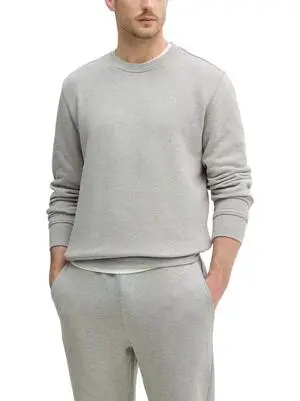 TRUSSARDI Trussardi Crewneck Long Sleeve Sweatshirt Grey
