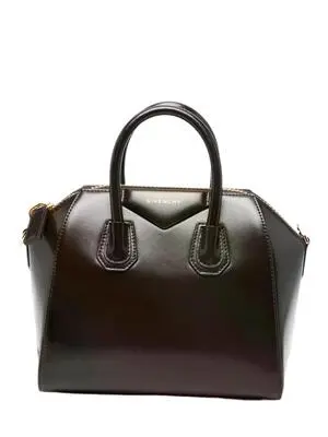 Givenchy Antigona Leather Tote Bag - Brown