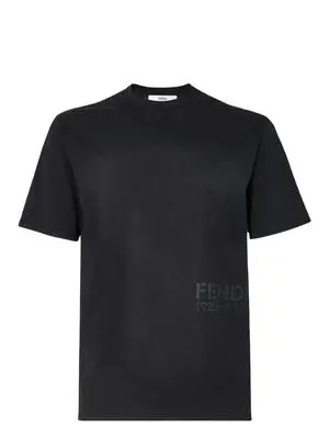 Fendi Cotton T-shirt - Black