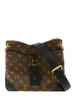LOUIS VUITTON Pm Monogram Odeon Shoulder Bag - Brown