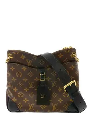 LOUIS VUITTON Pm Monogram Odeon Shoulder Bag - Brown