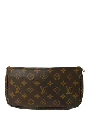 LOUIS VUITTON Multi Pochette Accessoires Monogram Canvas Shoulder Bag - Brown