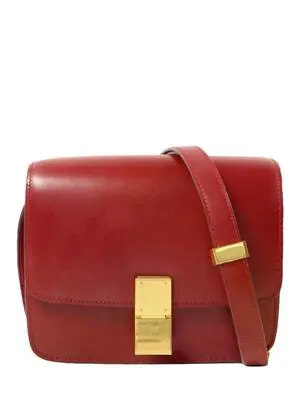 Celine Classic Box Mini Bag - Red