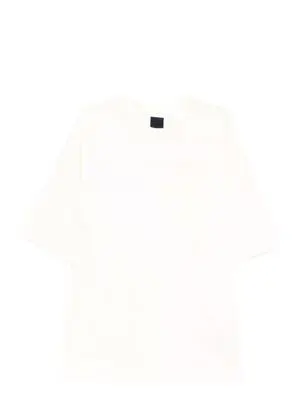 JUUN.J Crew-neck Short-sleeve T-shirt - Neutrals