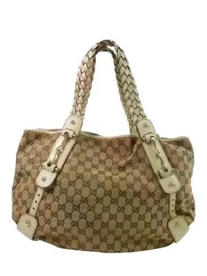 Gucci Gg Canvas Shoulder Bag - Neutrals