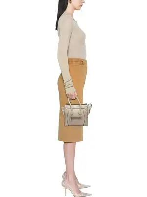 Celine Micro Luggage Tote Bag - Neutrals