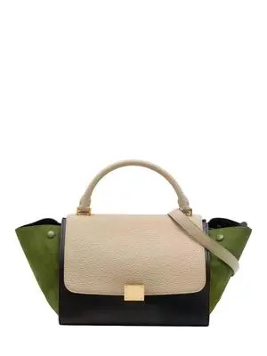 Celine Trapeze Satchel - Black