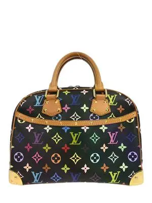 LOUIS VUITTON X Takashi Murakami 2004 Trouville Handbag - Black