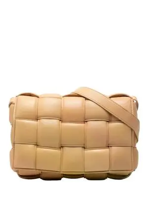 Bottega Veneta Nappa Intrecciato Padded Cassette Crossbody Bag - Brown