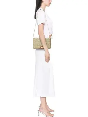 Dior 20th Century Honeycomb Monogram Crossbody Bag - Neutrals