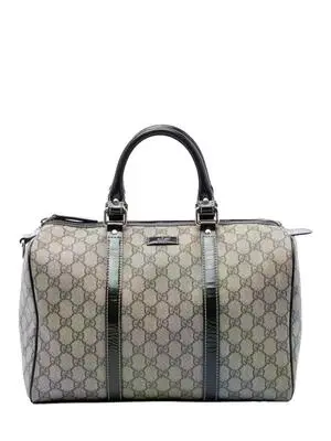 Gucci Gg Supreme Joy Boston Bag - Neutrals